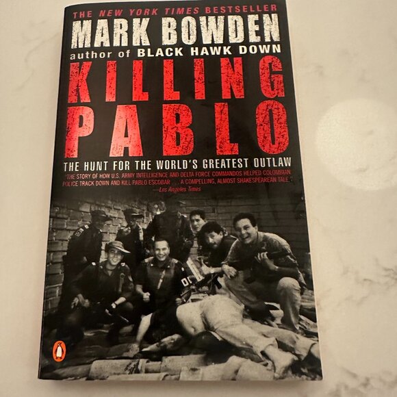 Mark Bowden | Accents | 4 For Paperback Killing Pablo By Mark Bowden ...